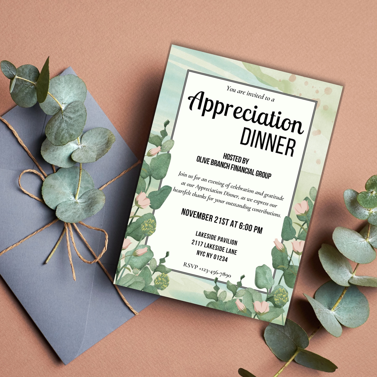 Appreciation Dinner Invitation Staff Appreciation Dinner Party Employee ...