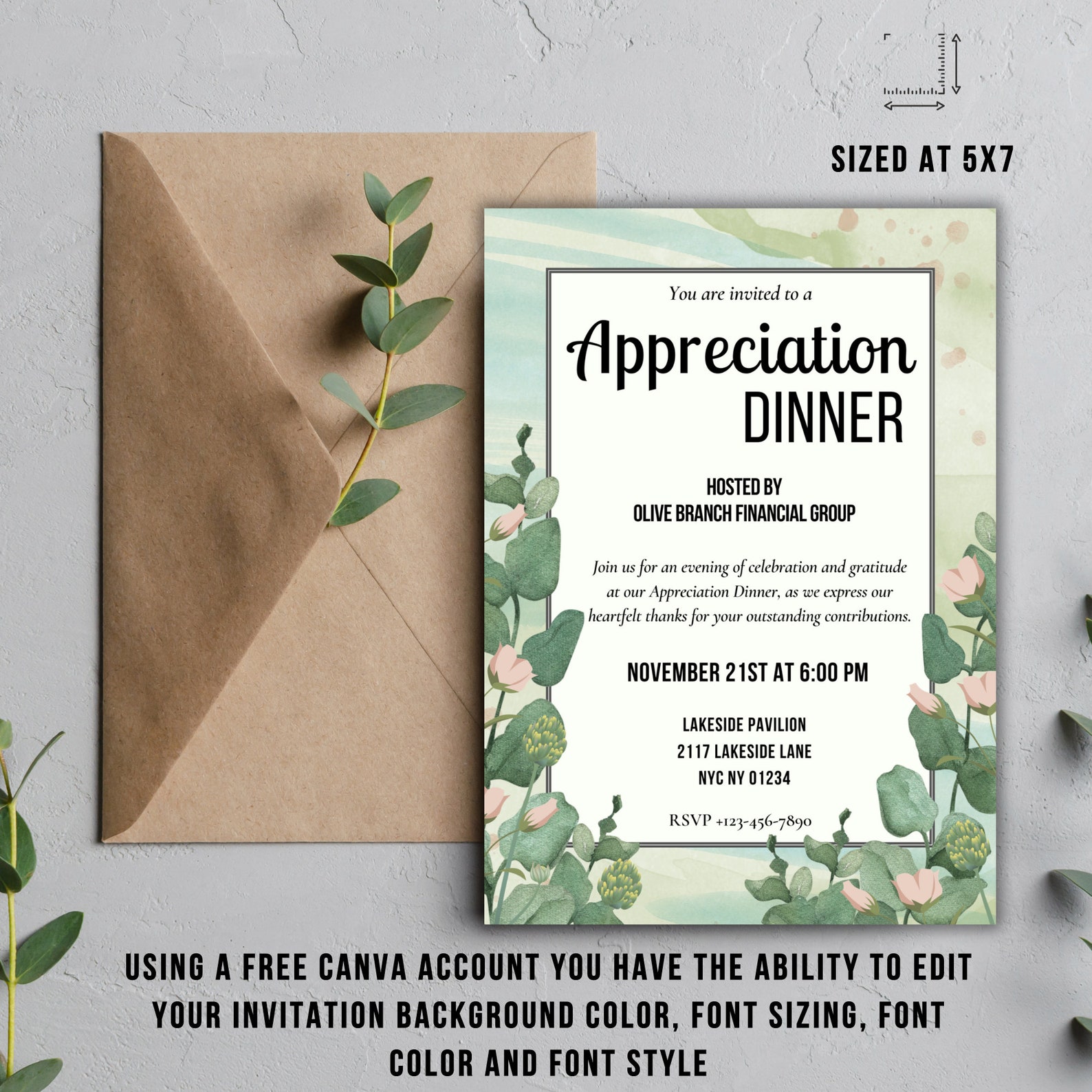 Appreciation Dinner Invitation Staff Appreciation Dinner Party Employee Appreciation Invitation ...