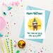 Sloth Birthday Card, Sloth Card, Cute Sloth Card, Funny Birthday Card ...