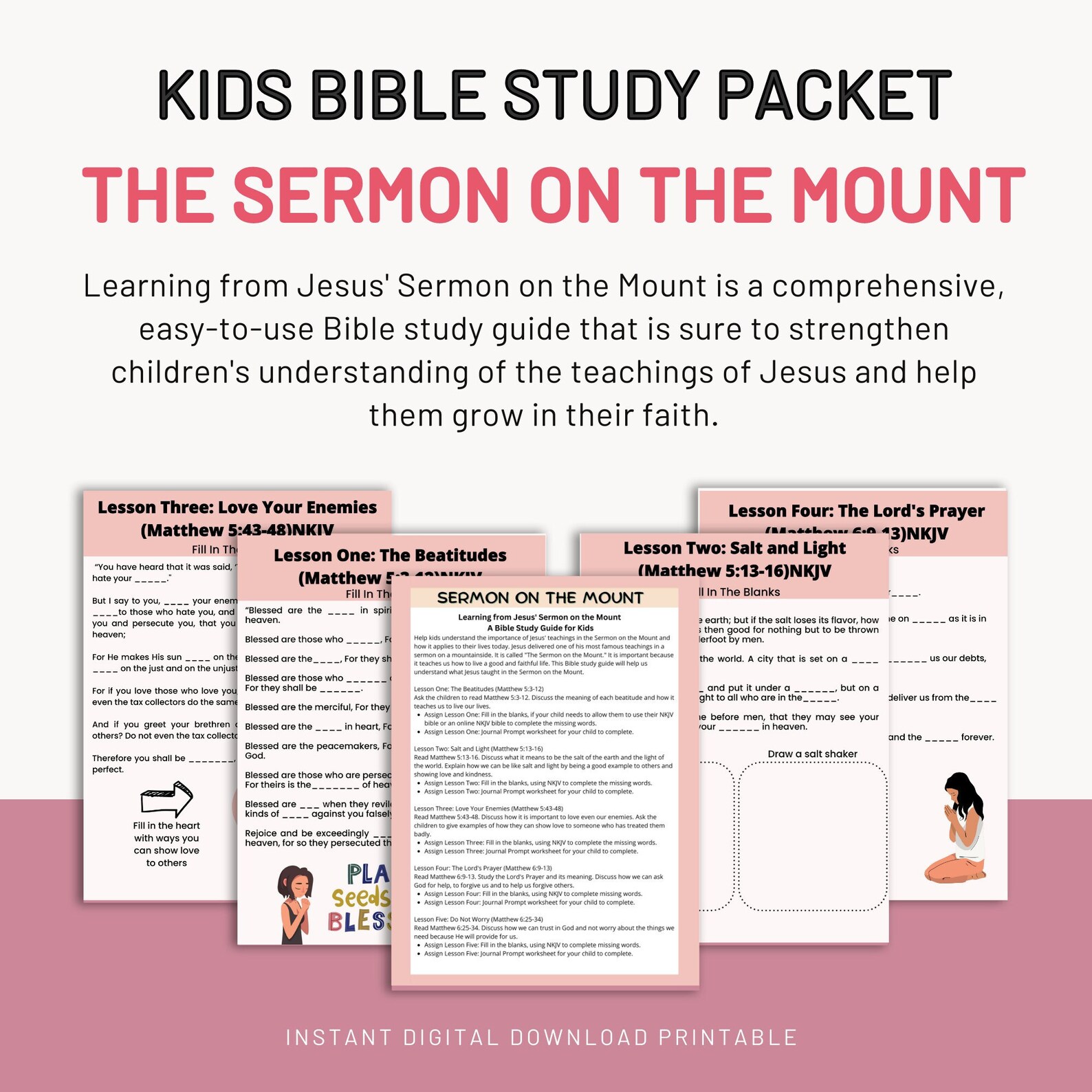 Sunday School, Kids Bible Study, Christian Worksheets, Bible Worksheet ...