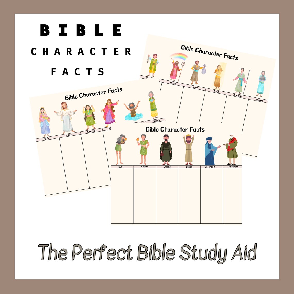Bible Worksheet, Kids Bible Study, Kids Bible Printables, Sunday School ...
