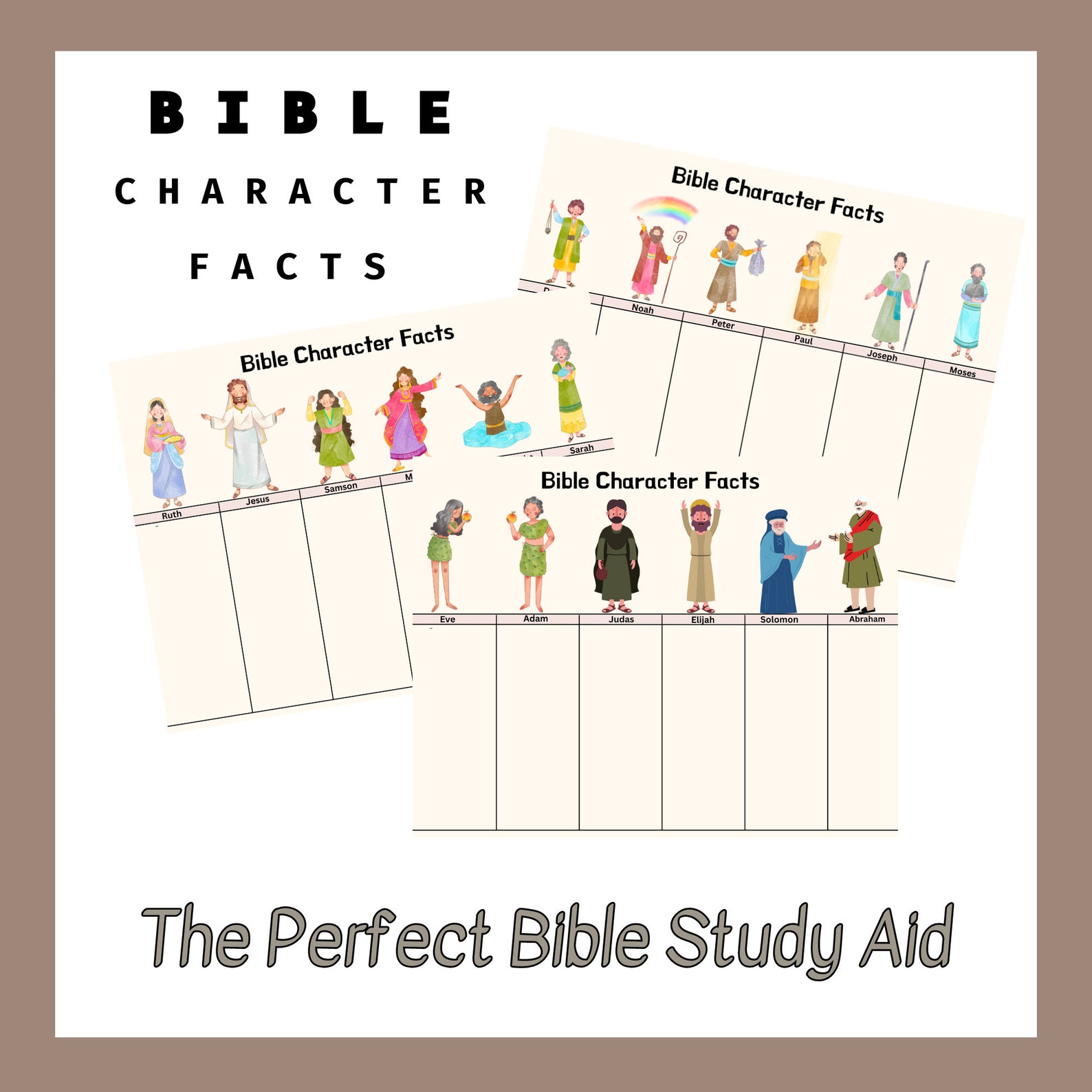 Bible Worksheet, Kids Bible Study, Kids Bible Printables, Sunday School ...