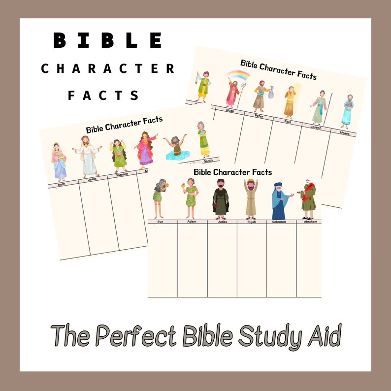 Bible Worksheet, Kids Bible Study, Kids Bible Printables, Sunday School ...