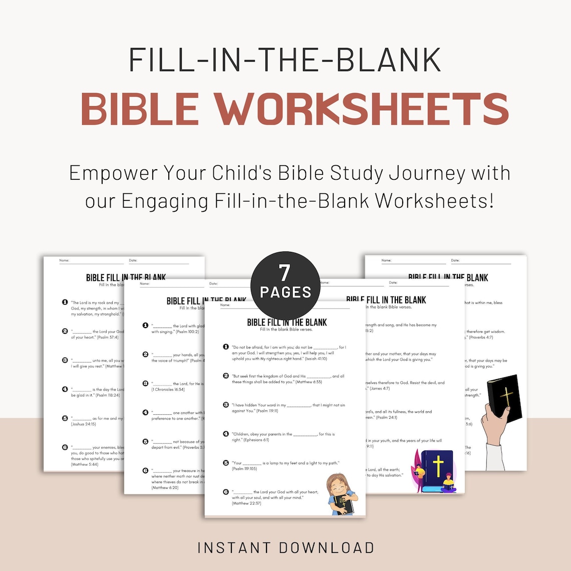Bible Worksheet, Kids Bible Study, Bible Study Printable, Christian ...