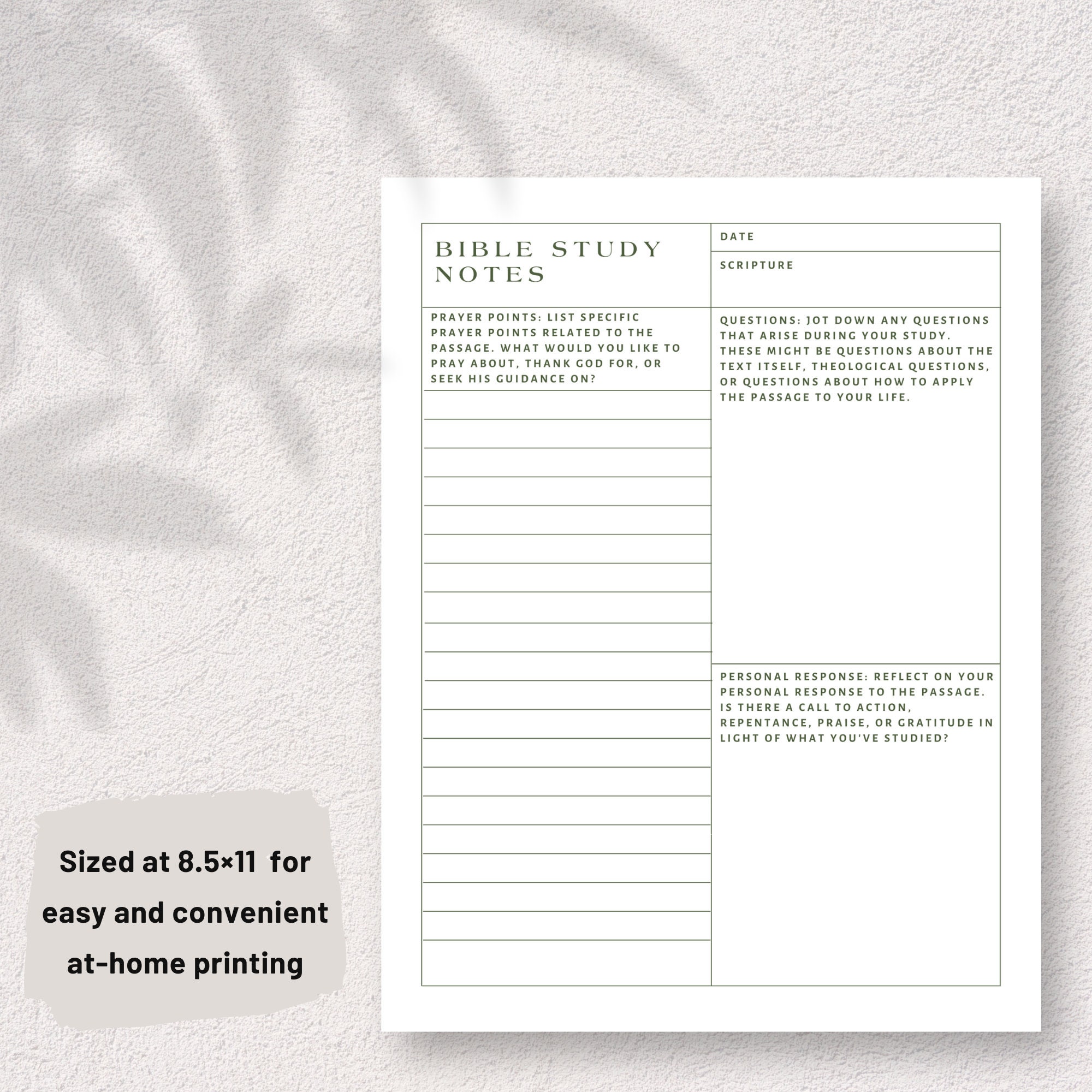 Bible Study Guide, Bible Study Template, Bible Study Printable, Bible ...