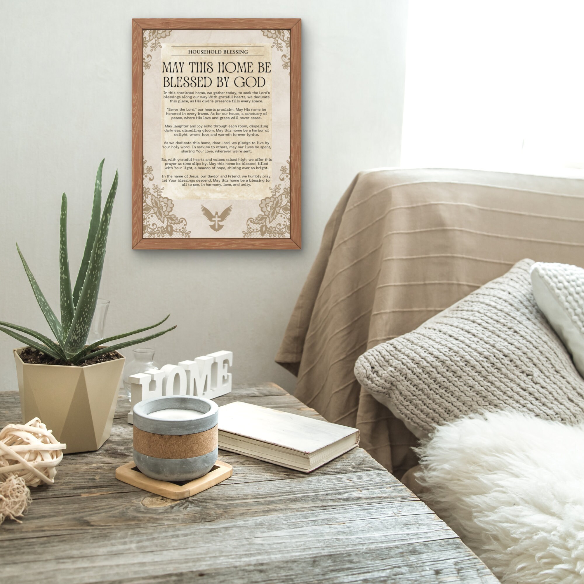 Household Blessing, New Home Blessing, Housewarming Blessing, Christian ...
