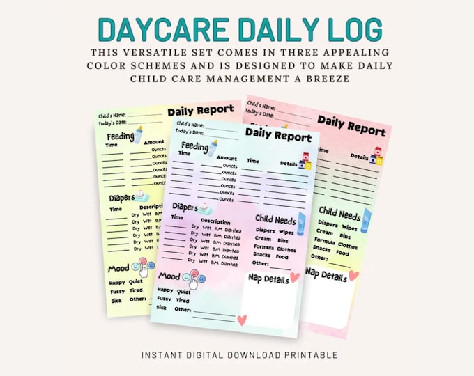 Printable Preschool Daily Report Card | Preschool Report Card | Toddler ...