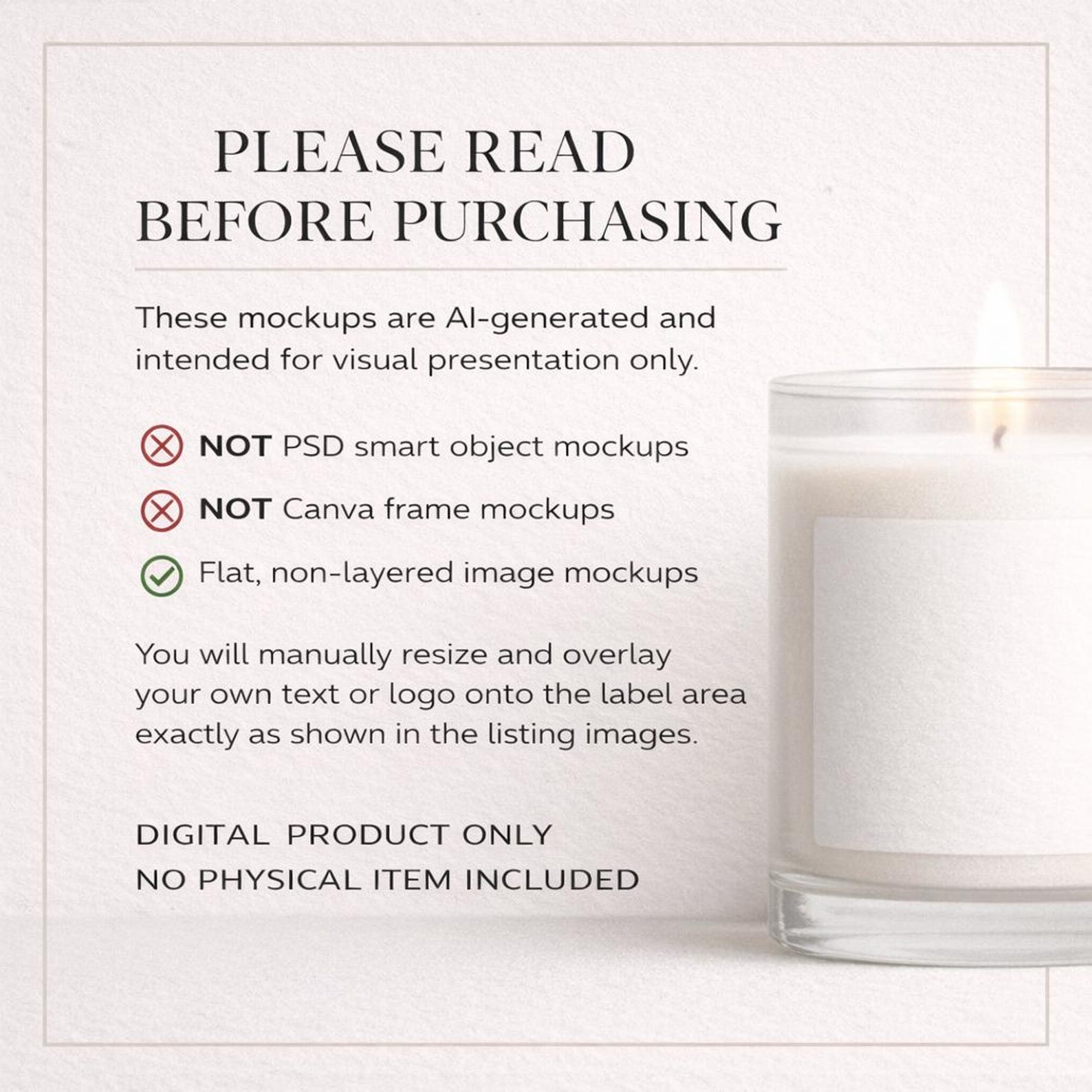 128 Candle Mockup Bundle, Lumient Candle Mockups, Clear Soy Wax Candle ...