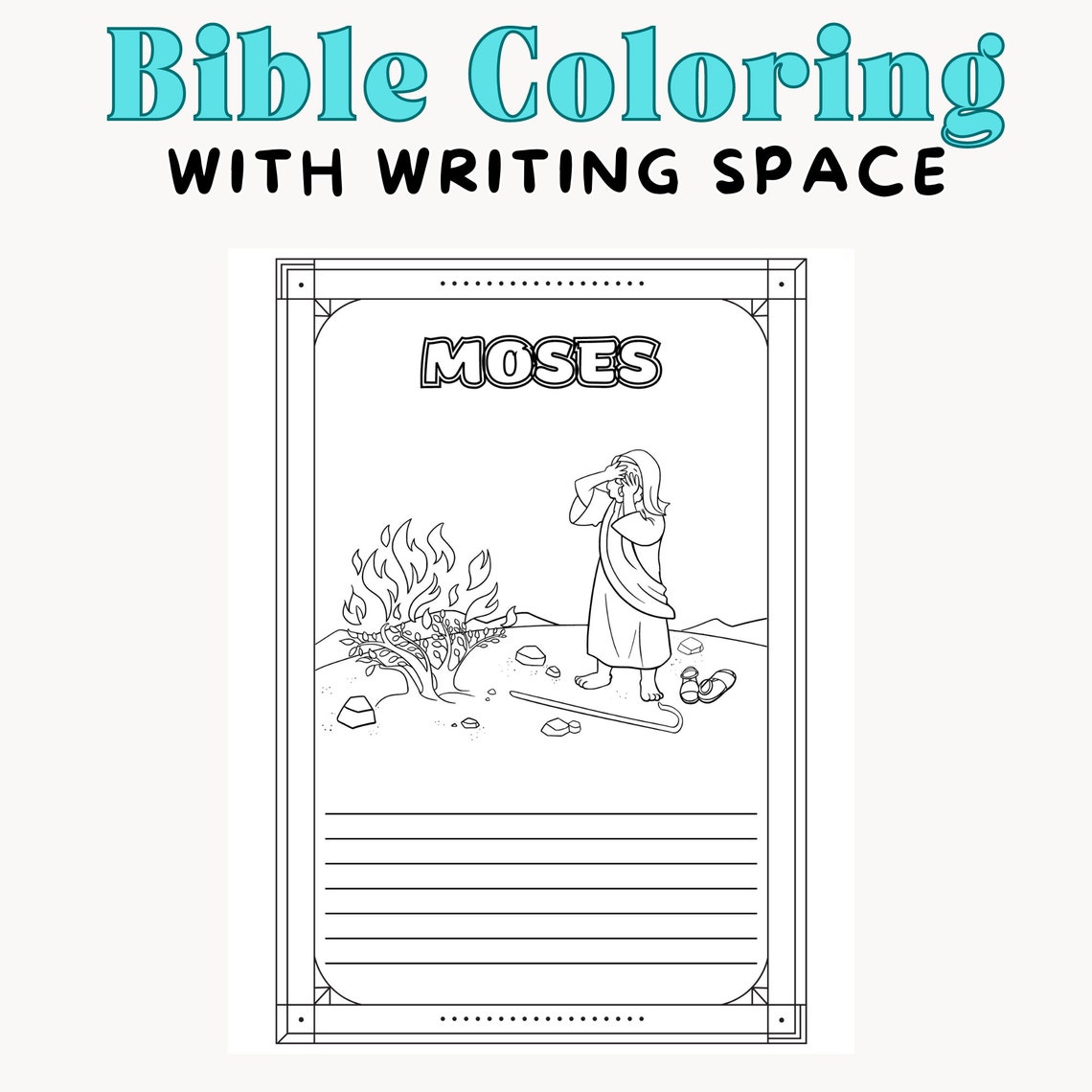 Bible Verse Coloring Page, Bible Coloring, Bible Worksheet, Sunday ...
