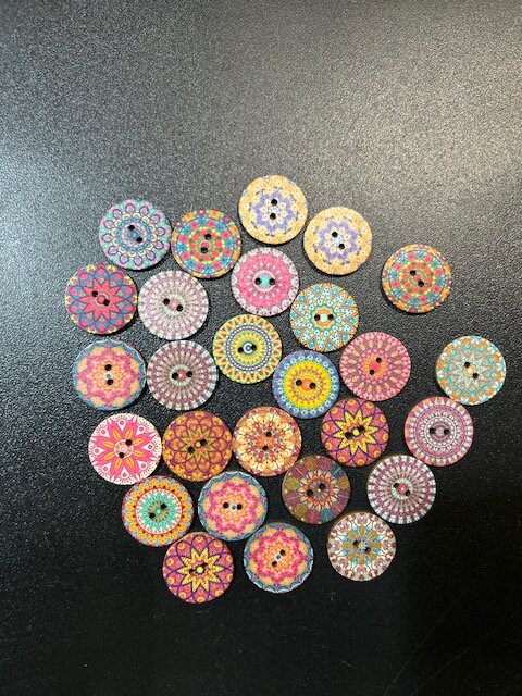 Denim Keychain, Boho Key Ring, Key Ring With Button, Small Gift ...