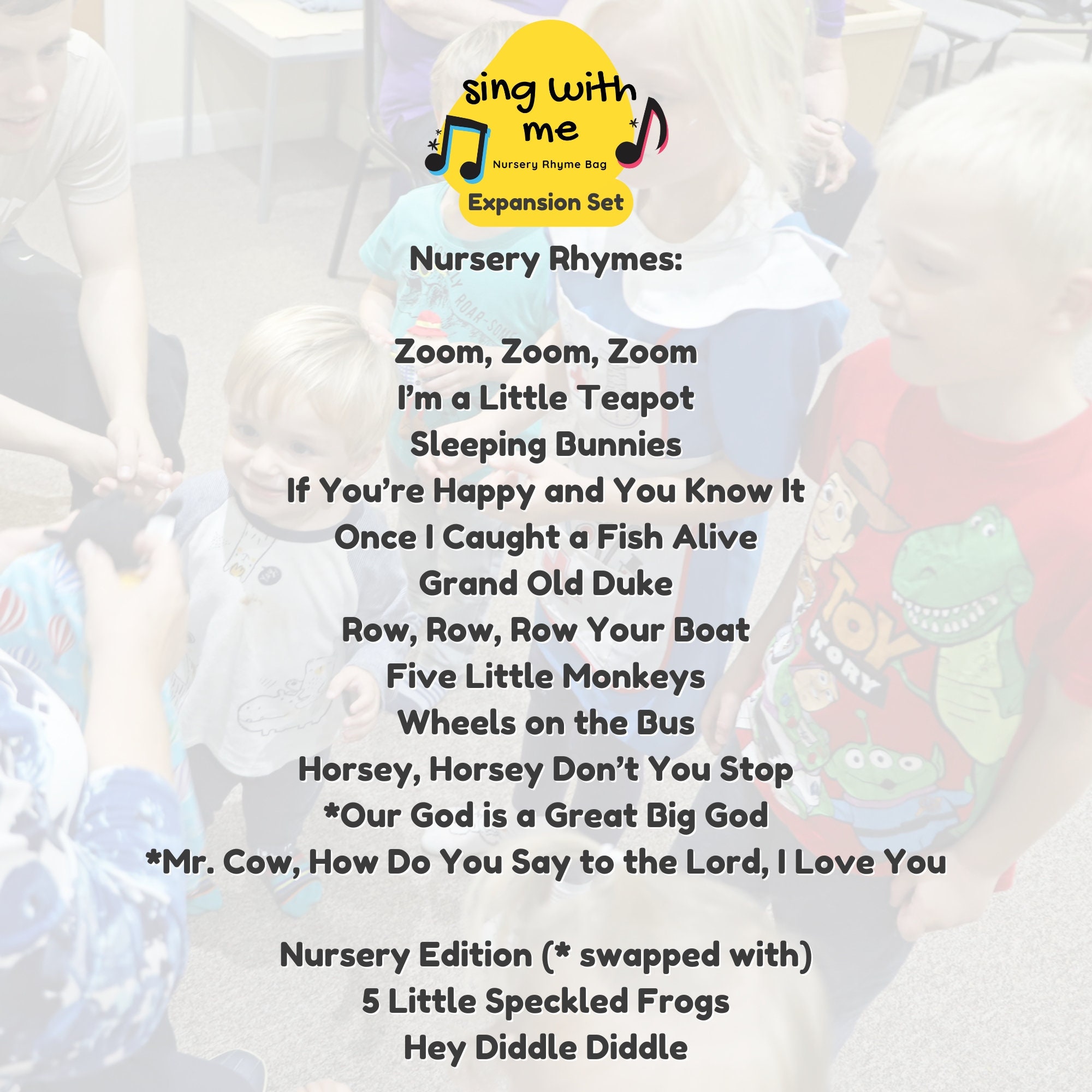 Rhyme Time Nursery Rhyme Bag Set at Lisa Post blog