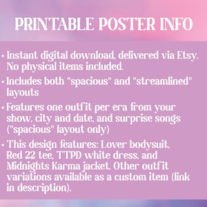 Printable Eras Tour Toronto Night 2 Taylor Poster Digital Download Art ...