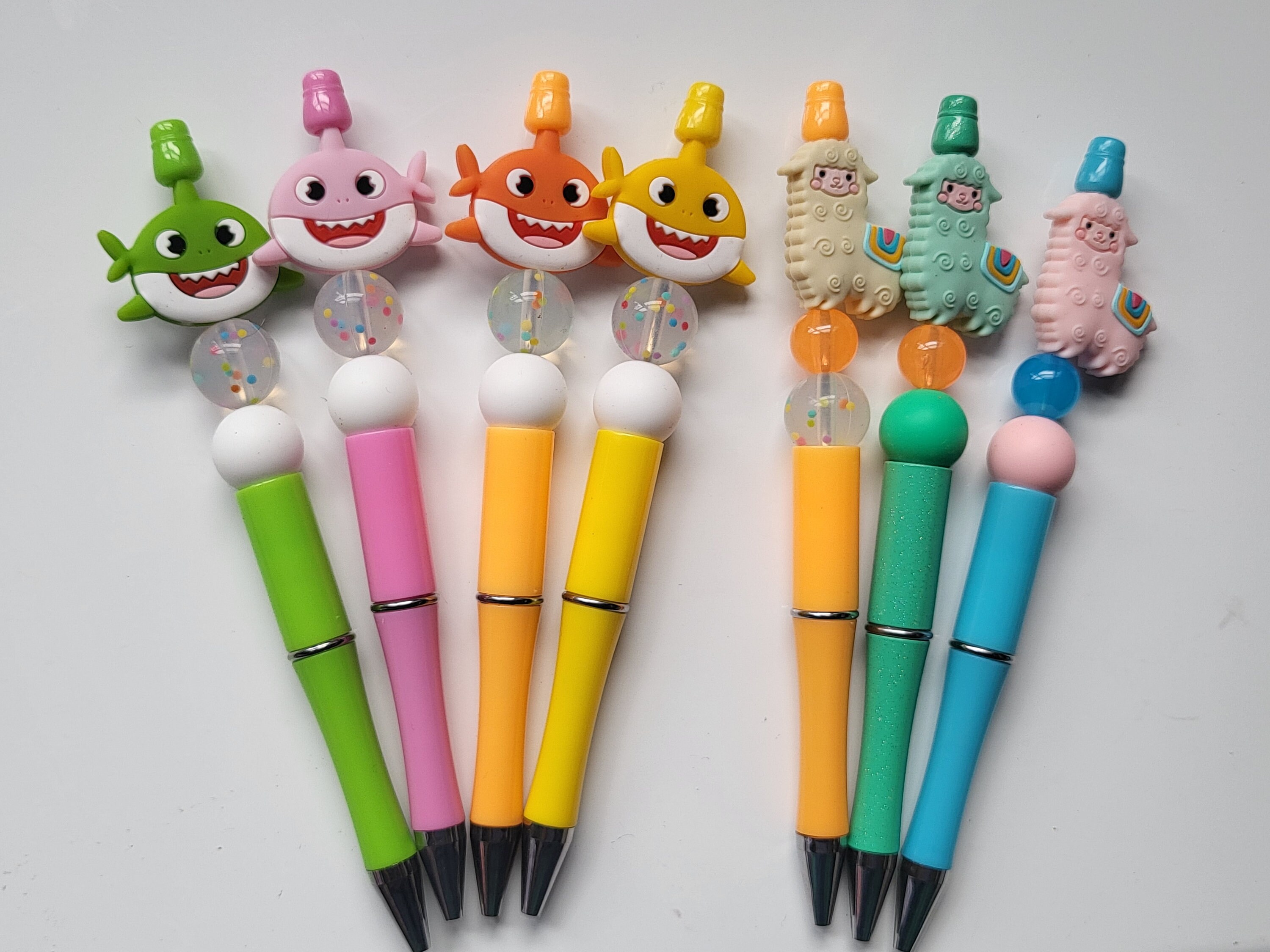 Animal Fun Shark and Llama Pens - Etsy