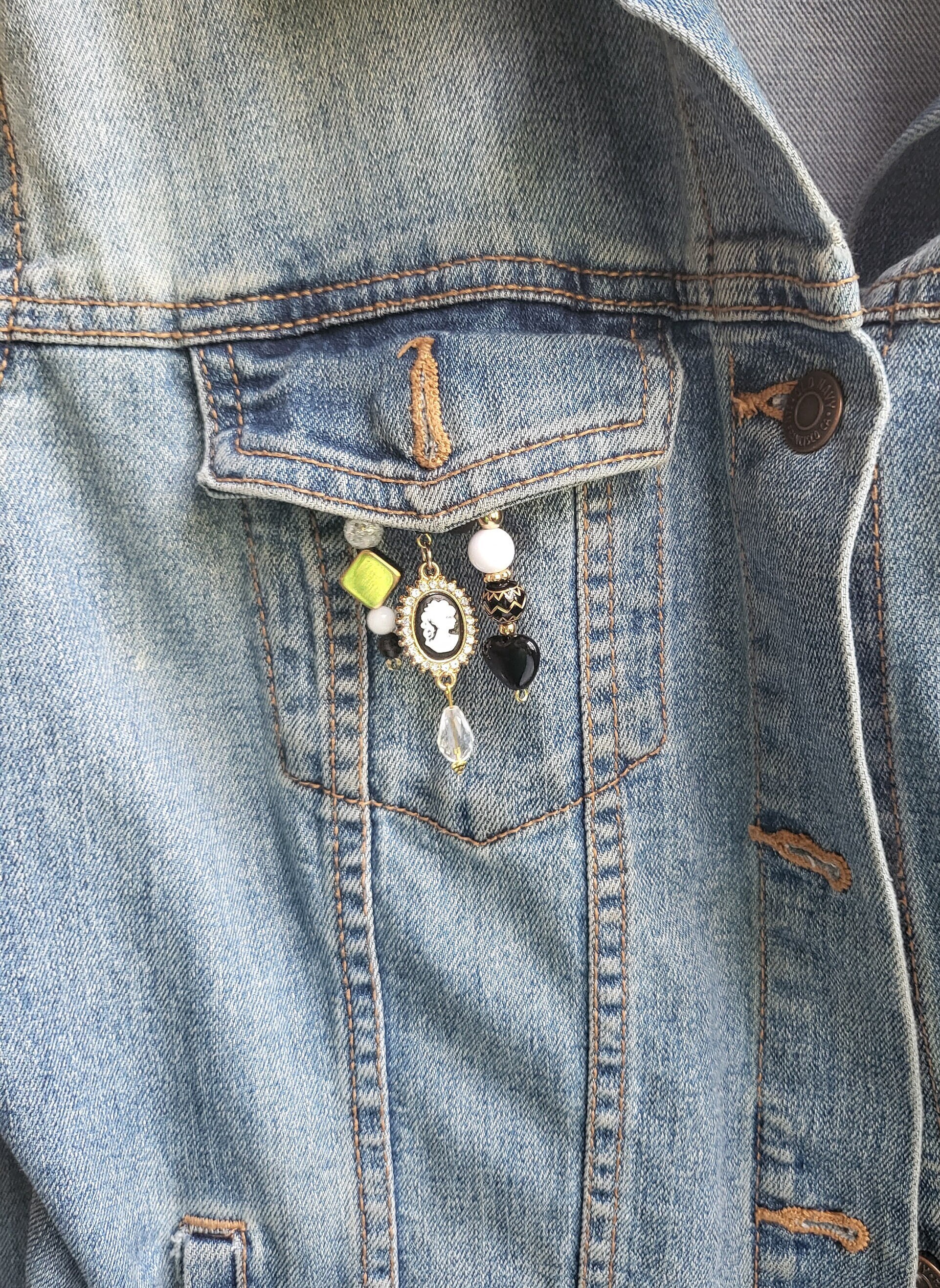 Safety Pin/ Metal Pin/brooch - Etsy