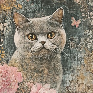 Cliparts 10 Images Regency Cats Instant Download Commercial Use Junk ...