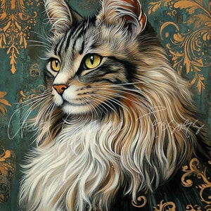 Cliparts 10 Images Regency Cats Instant Download Commercial Use Junk ...