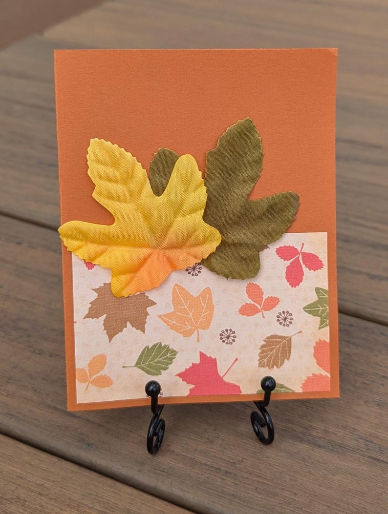 Fall Note Cards Set of 4 - Etsy