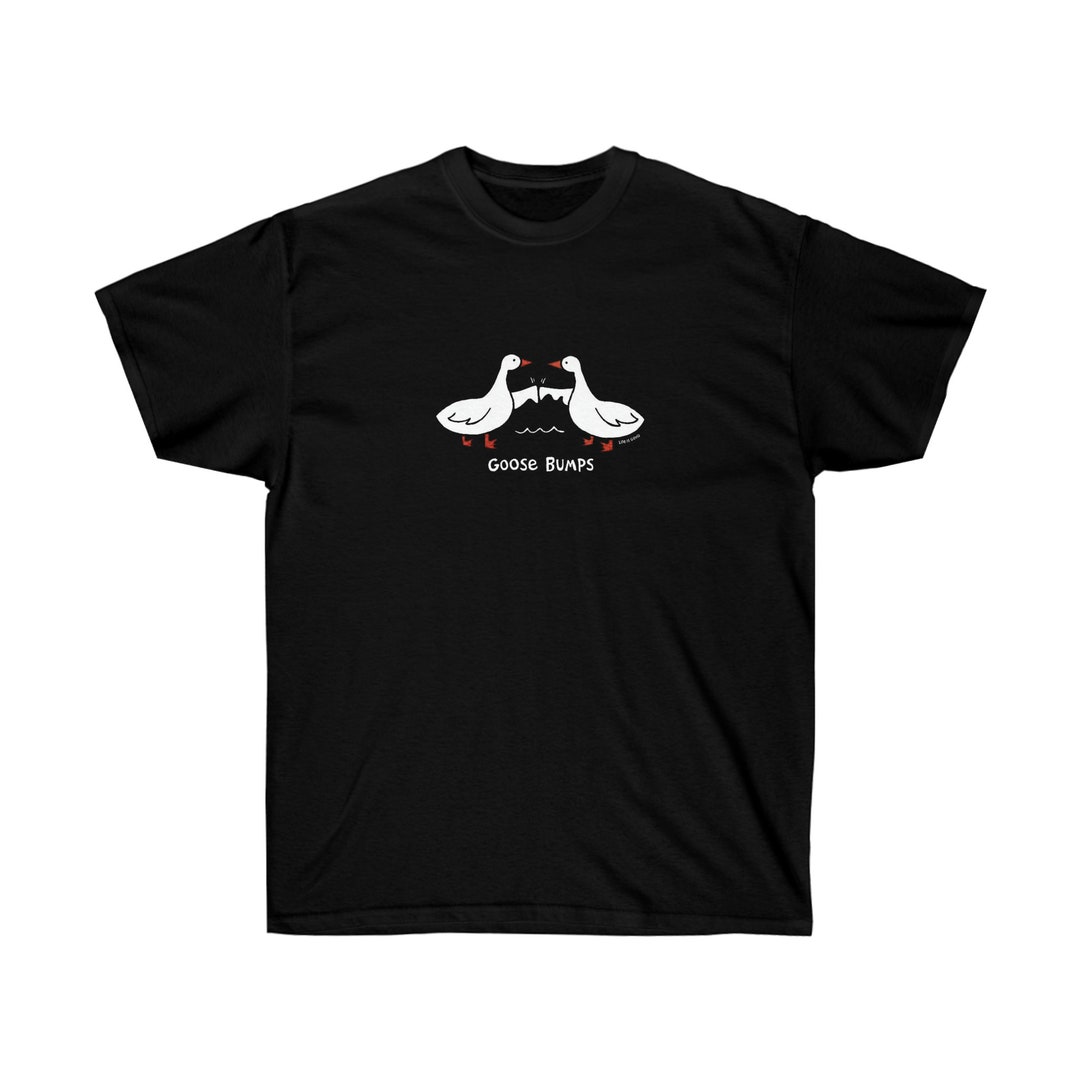 Goose Bumps Graphic Tee Etsy goose-bumps-graphic-tee-etsy