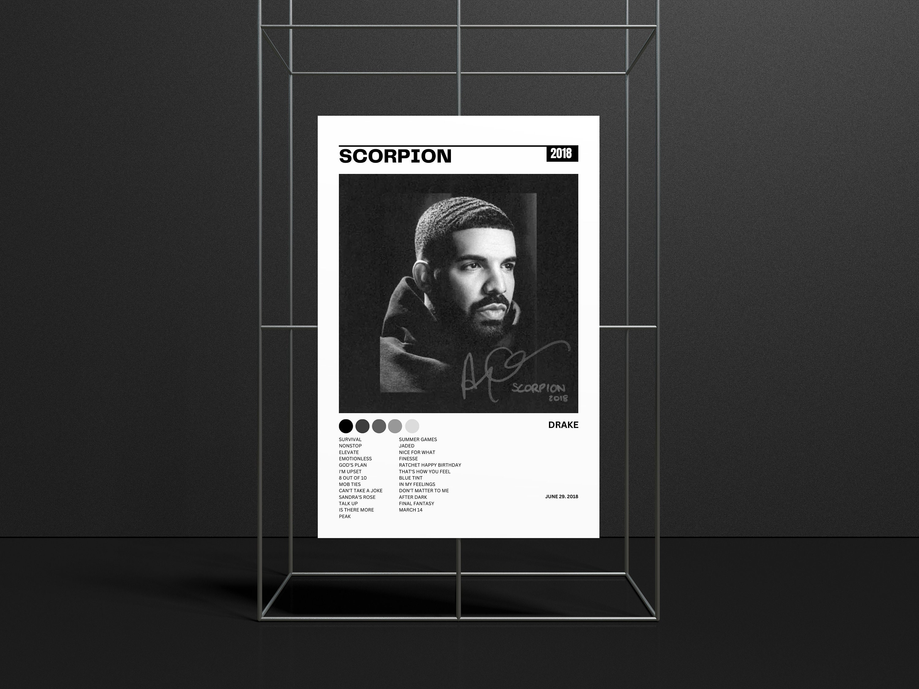 Drake Cover Hype Beast Poster, Poster Drake, OVO Poster Entworfen Und ...