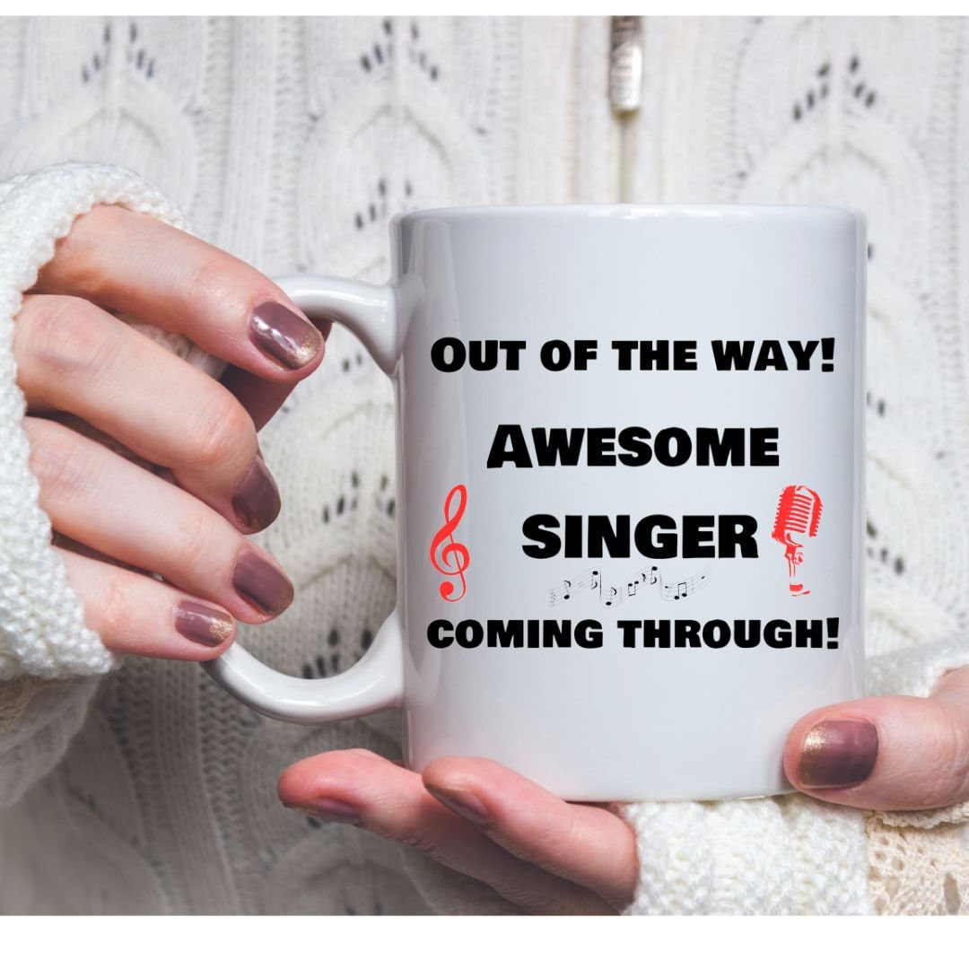 Professional Singer Mug Vocalist Mug Funny Singing Gift Singer Mug ...
