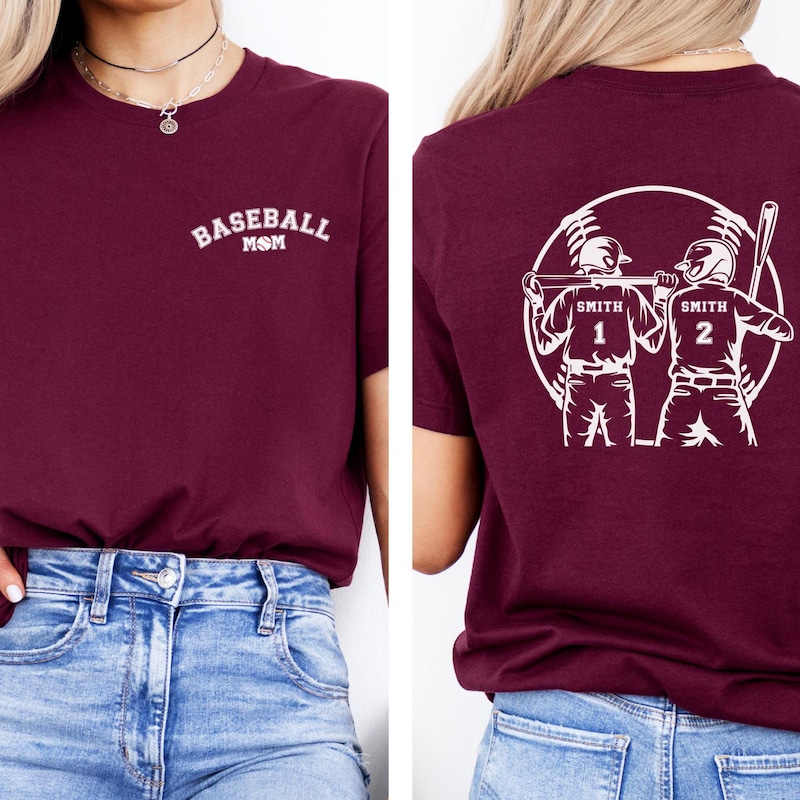 Baseball Mom Shirts - Etsy
