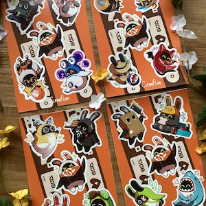 NEW Zenless Zone Zero | ZZZ Bangboo Sticker Sheet Eous + More! - Etsy