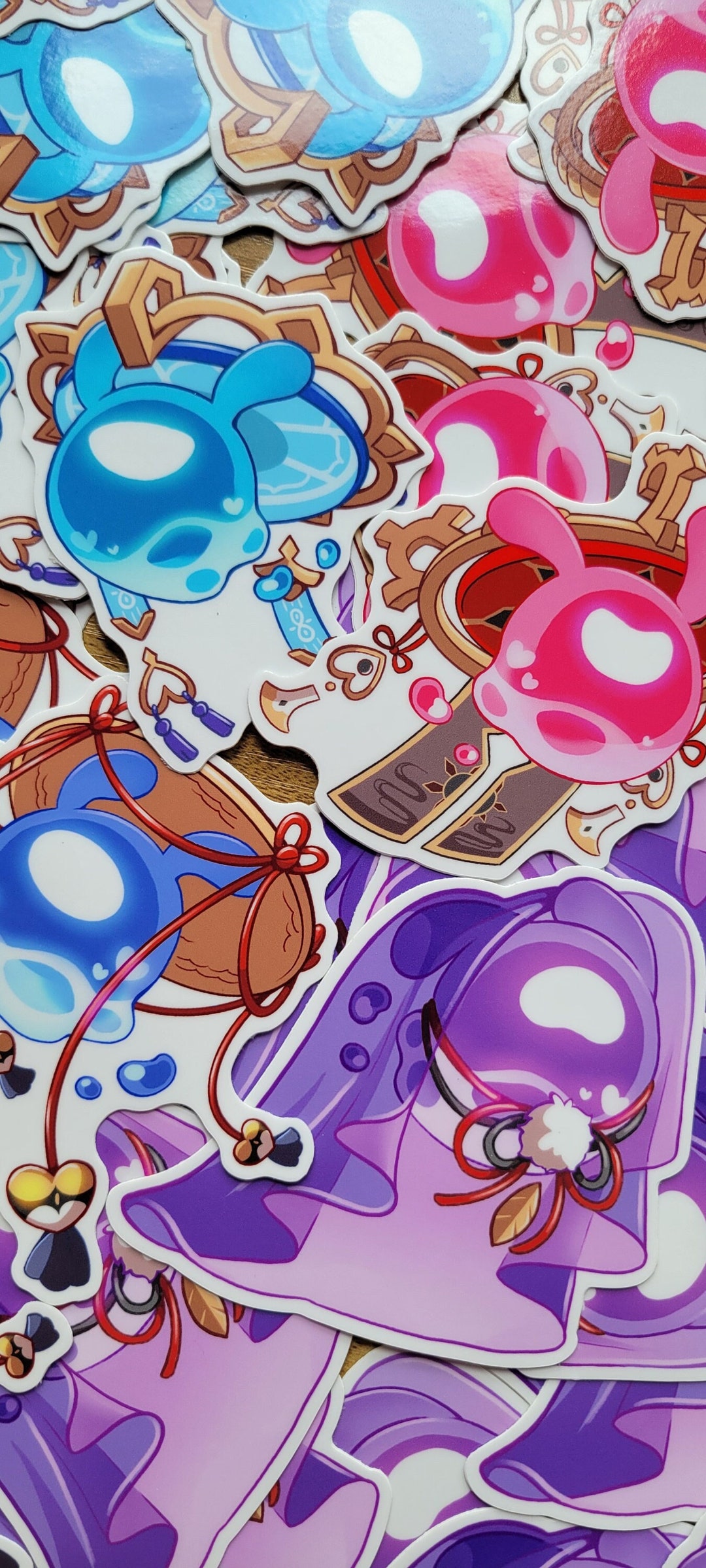 Scaramouche Seelie Stickers - Wanderer Balladeer Kuronushi Kabukimono ...