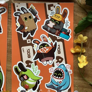 NEW Zenless Zone Zero | ZZZ Bangboo Sticker Sheet Eous + More! - Etsy
