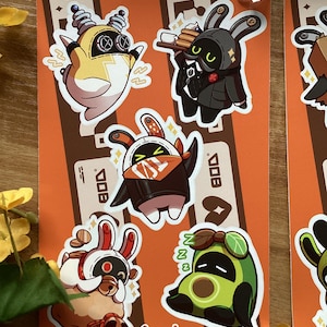 NEW Zenless Zone Zero | ZZZ Bangboo Sticker Sheet Eous + More! - Etsy