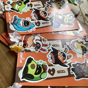 NEW Zenless Zone Zero | ZZZ Bangboo Sticker Sheet Eous + More! - Etsy