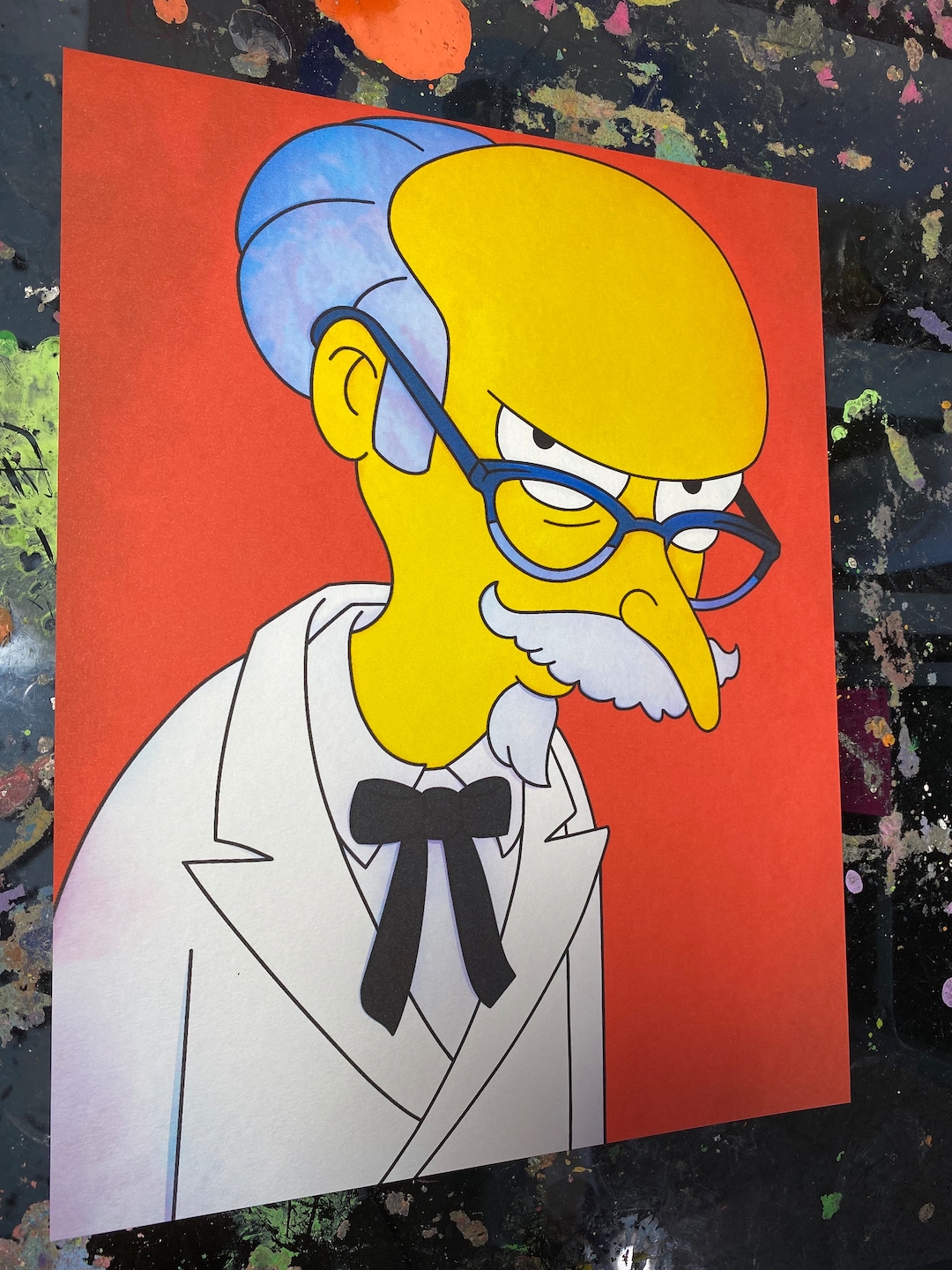Colonel Burns Art Print - Etsy