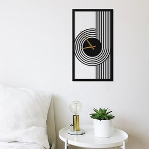 Metal Rectangle Wall Clock, Metal Wall Clocks, Rectangle Large Wall ...