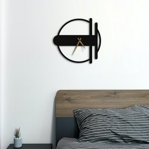Large Wall Clock Modern, Unique Wall Clocks, Round Wall Clock ...