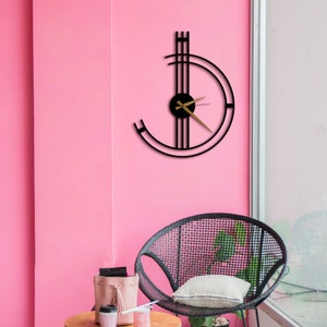 Minimalist Wall Clock, Modern Clocks for Wall, Wall Clock Unique ...