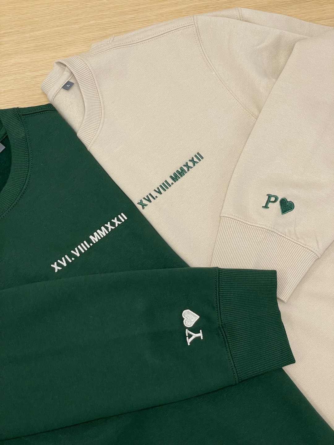 Sweat pour couple, sweat avec date de rencontre, sweat st valentin ...