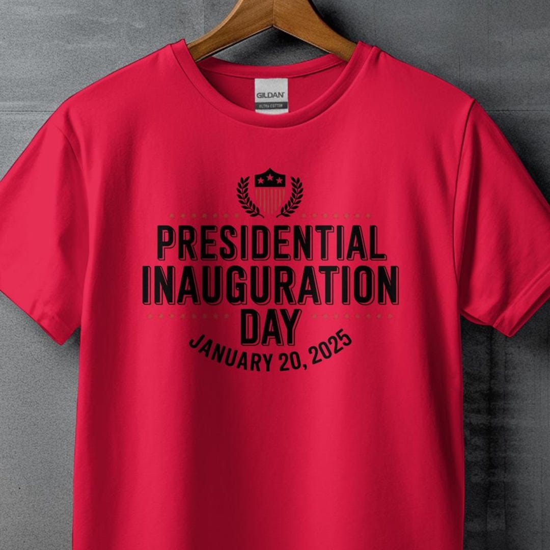 Presidential Inauguration Day Shirt, January 20, 2025 T-shirt ...
