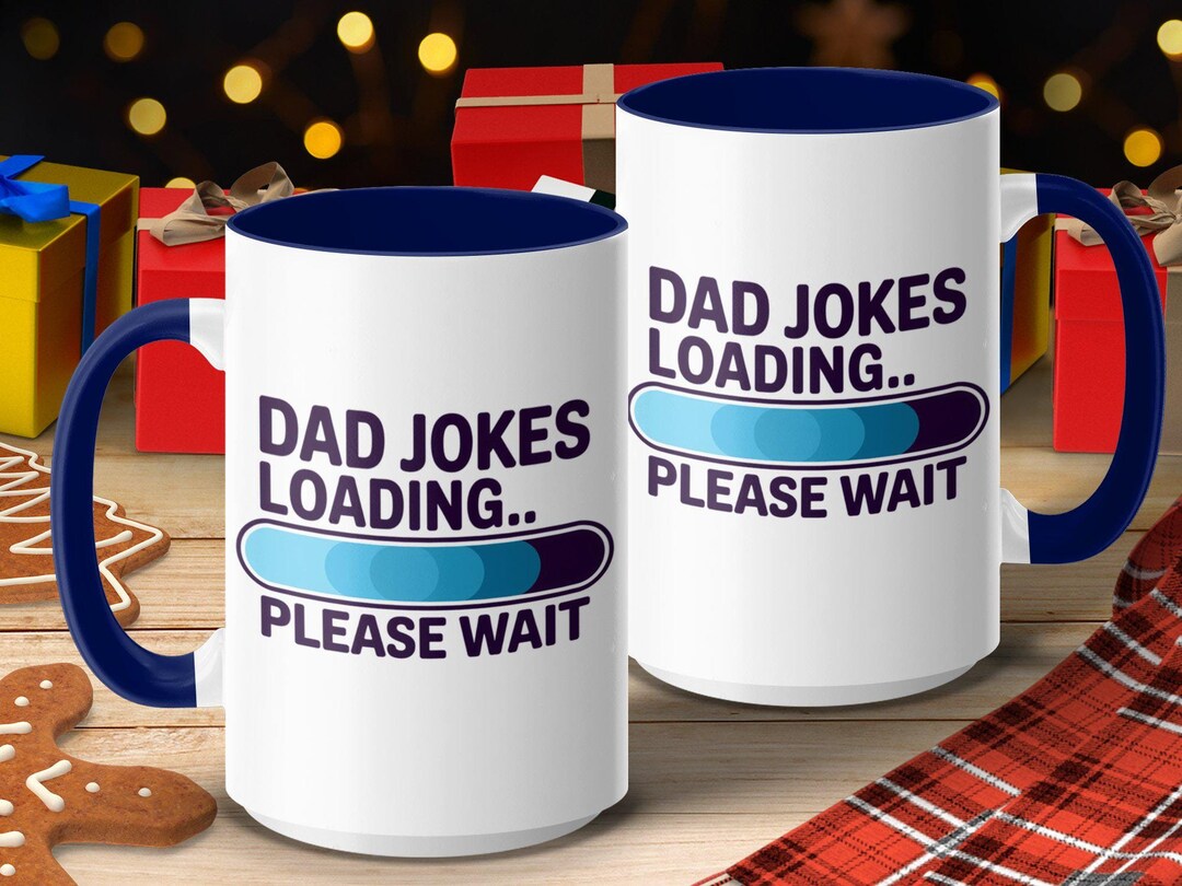 Dad Jokes Loading Please Wait Mug Funny Coffee Mug Gift for Dad Father ...