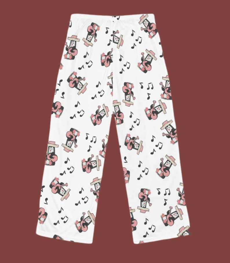 Penguino Mexicano Pajama Pants, Mexican Penguin Women's Pajamas, Unique ...