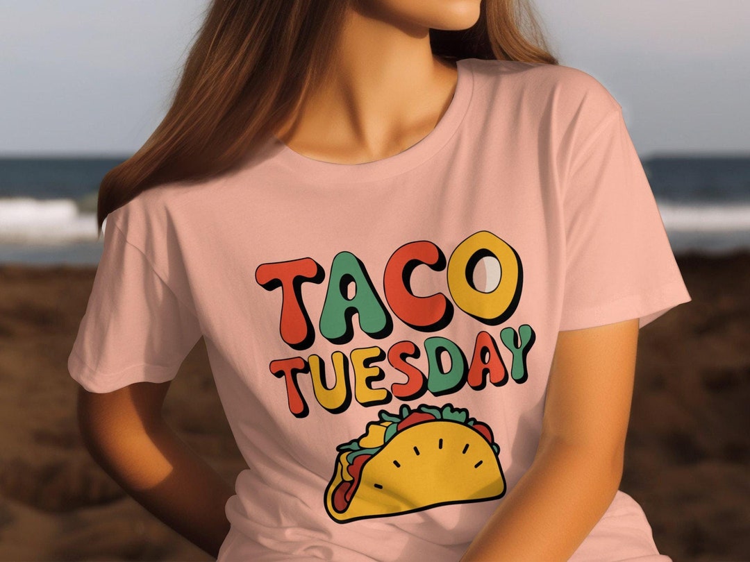 Taco Tuesday Shirt, Fun Taco Graphic Hoodie, Cute Taco Crewneck ...