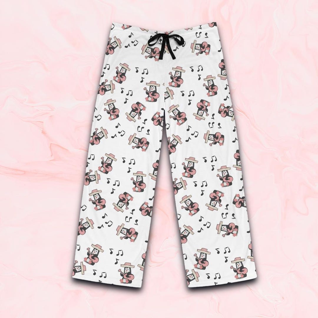 Penguino Mexicano Pajama Pants, Mexican Penguin Women's Pajamas, Women ...