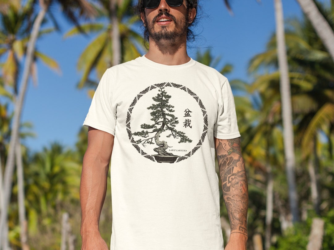 Bonsai Shirt Vintage Tree Shirt Plant Pine Bonsai Tree Shirt Zen Bonsai ...
