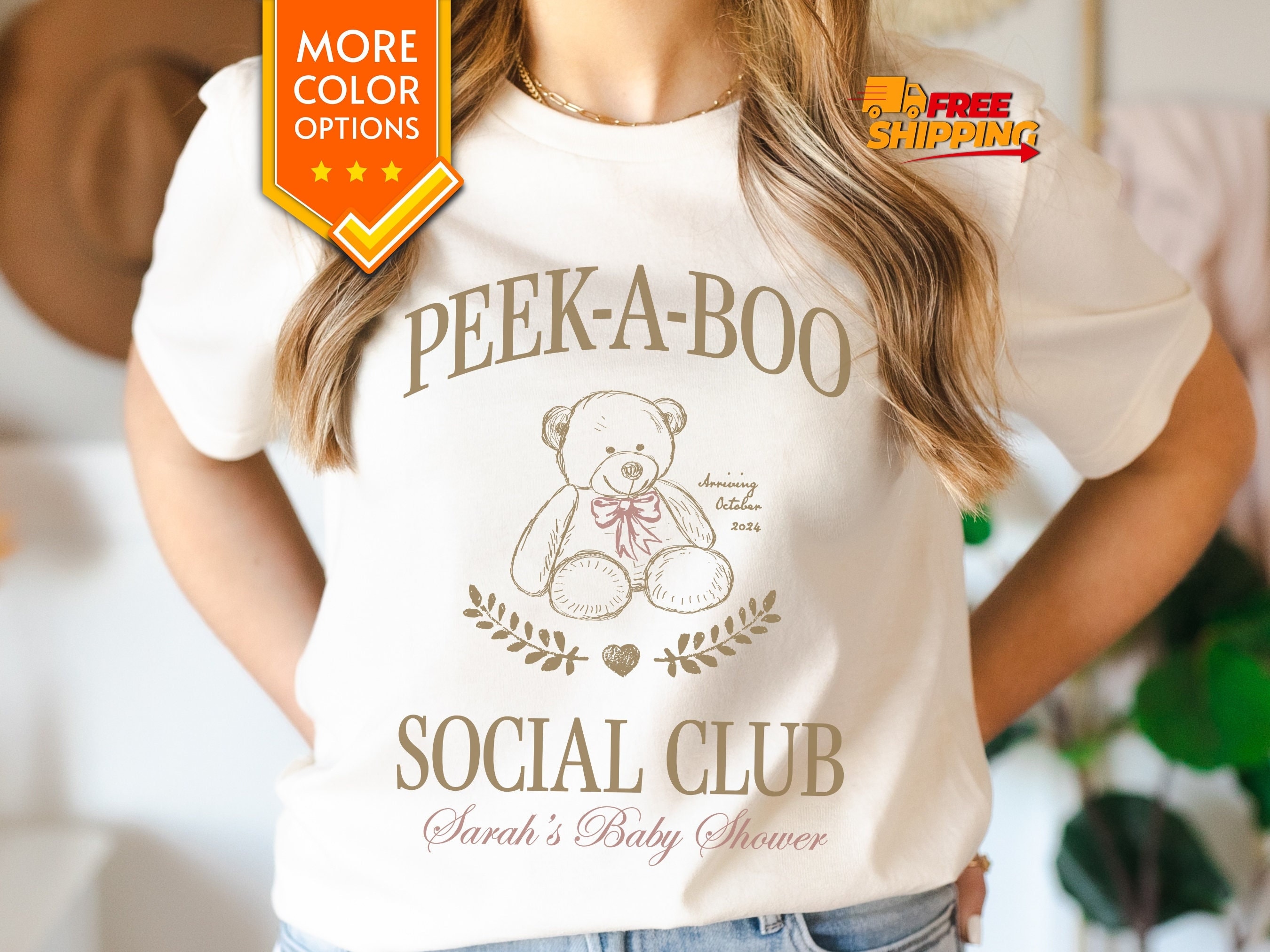 Personalized Baby Shower Shirts Custom Group Matching Family Shirts ...