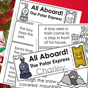 Polar Express Reader's Theater and Activities - Etsy