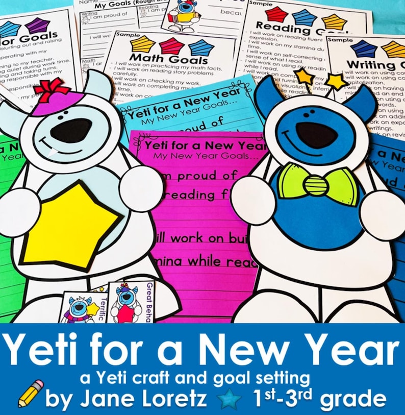 2025 New Year Goal Setting, Bulletin Board and YETI Craft - Etsy