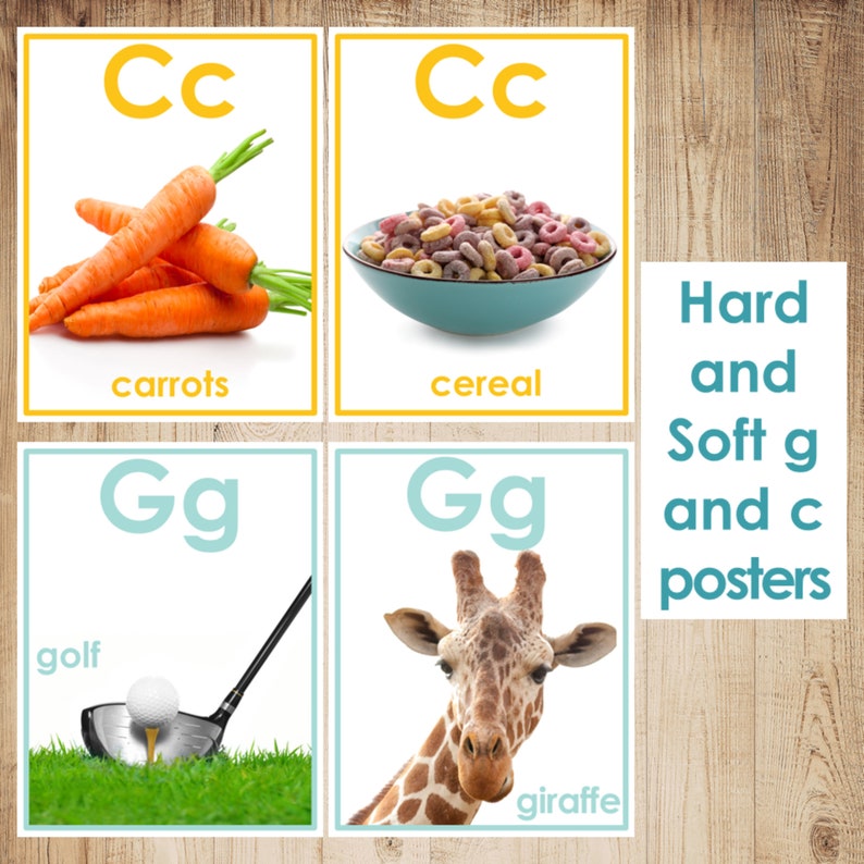 Alphabet Posters Real Pictures - Etsy