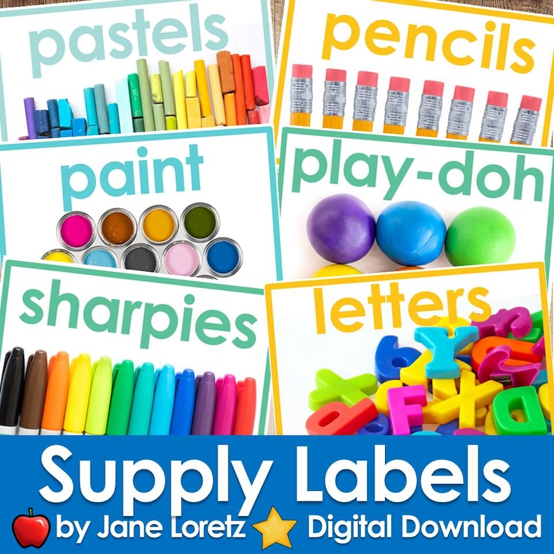 Classroom Labels Real - Etsy UK