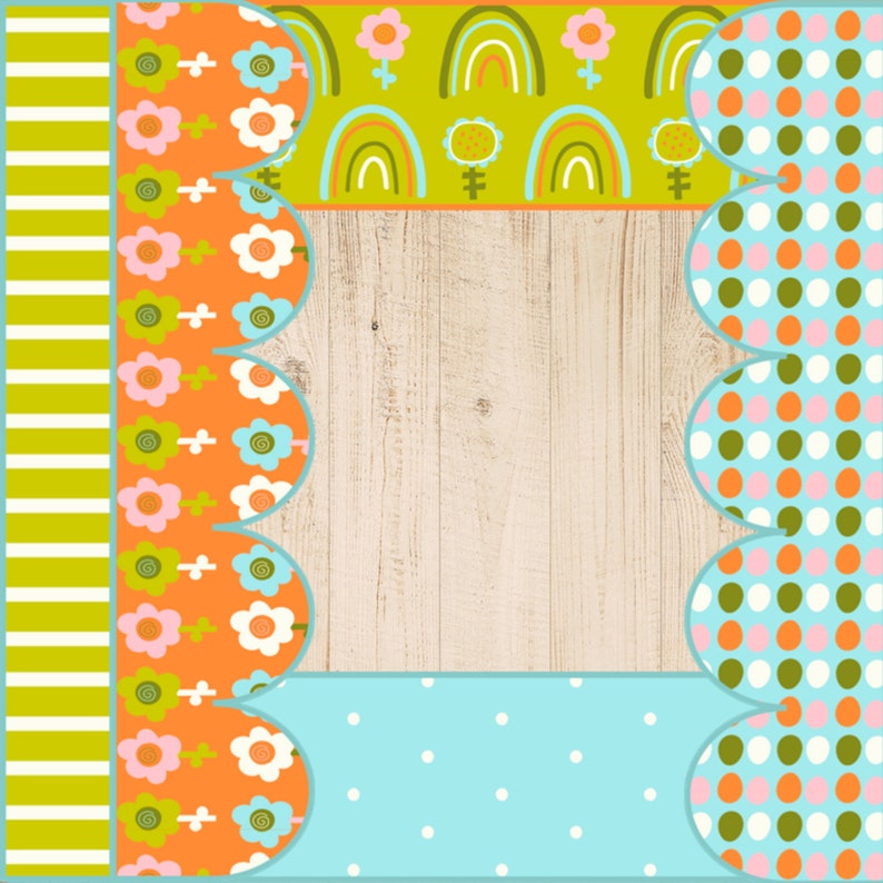 Spring Bulletin Board Border, Classroom Bulletin Board Borders, Rainbow ...