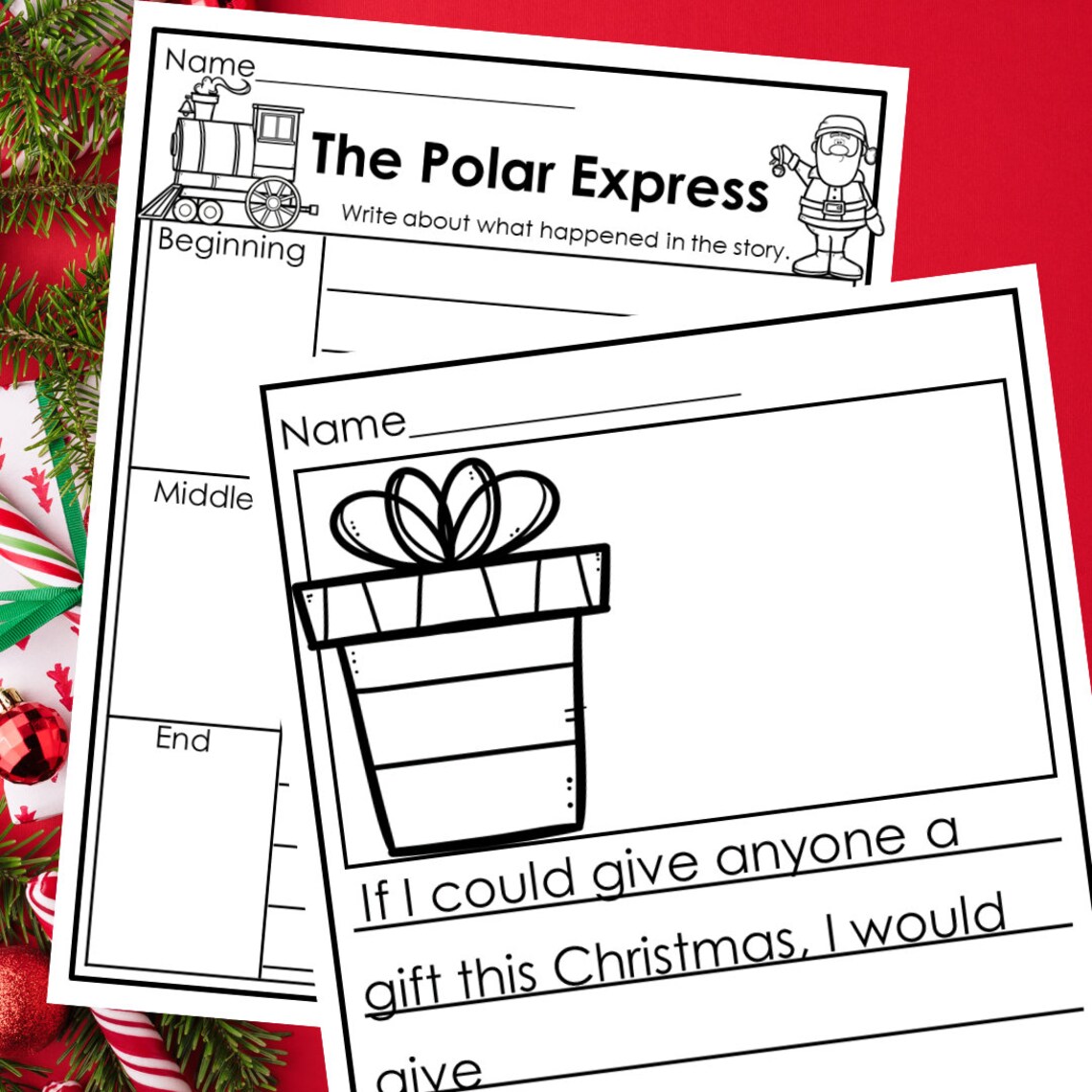 Polar Express Reader's Theater and Activities - Etsy