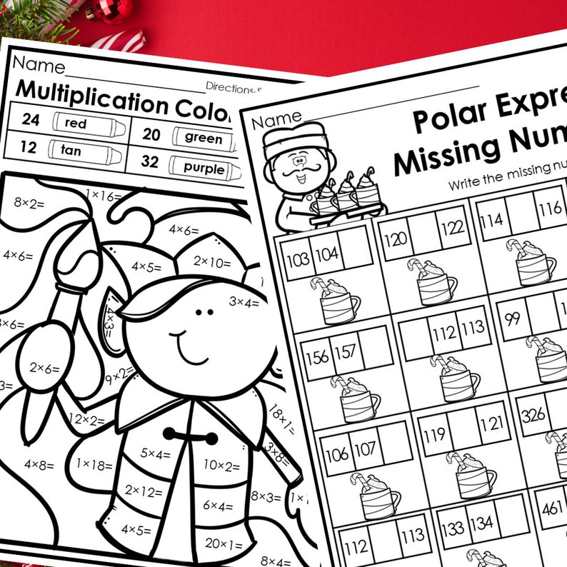 Polar Express Reader's Theater and Activities - Etsy