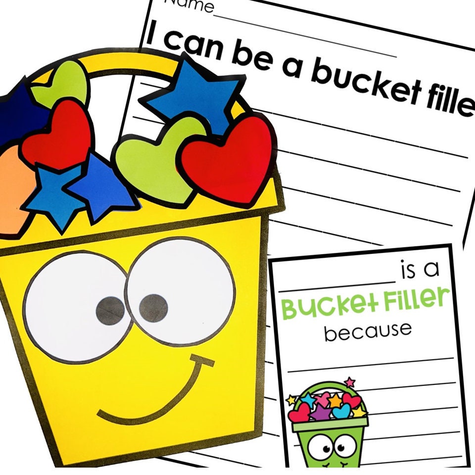 Bucket Filler Bulletin Board: Classroom Kindness Activity - Etsy